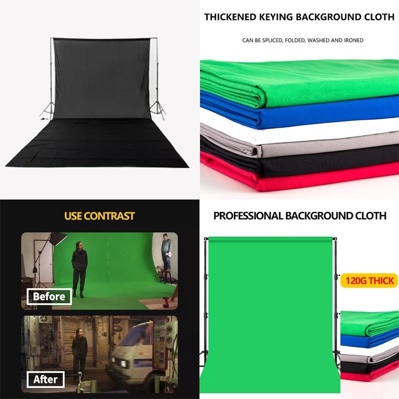 CineLabs Foldable Background and Backdrop Cloth — (3x3m / 3x6m Non ...