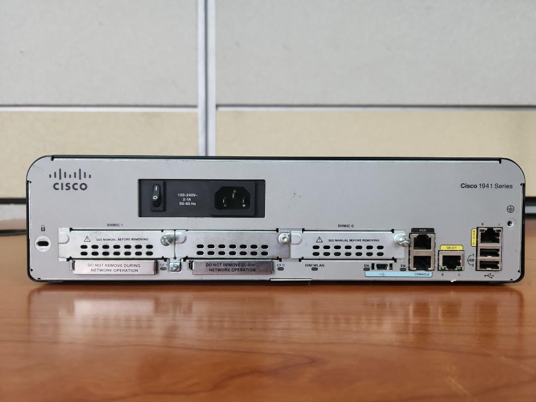 Cisco 1941 Router, Computers & Tech, Parts & Accessories, Networking on ...