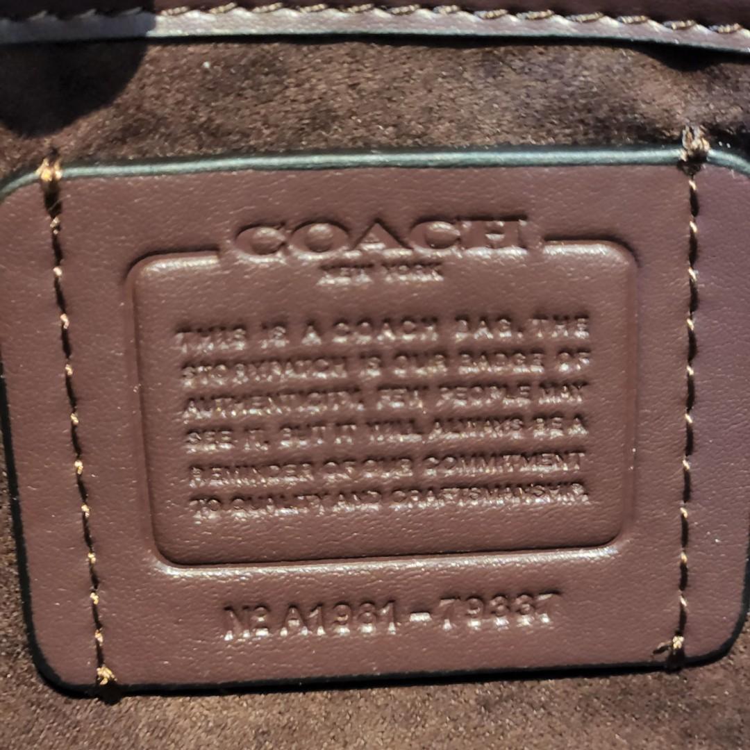 Coach Coated Canvas Signature Tabby Bag 79337, Luxury, Bags & Wallets ...