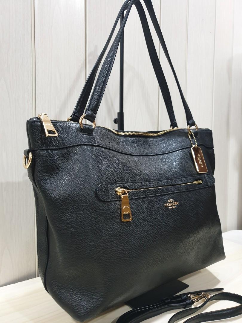 Coach leather two way bag, Women's Fashion, Bags & Wallets, Shoulder ...
