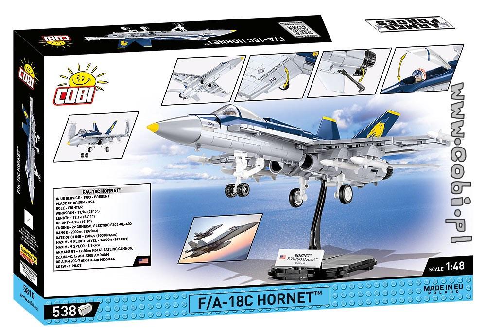 COBI USAF F18 HORNET 5810 (LEGO compatible), Hobbies & Toys, Toys ...