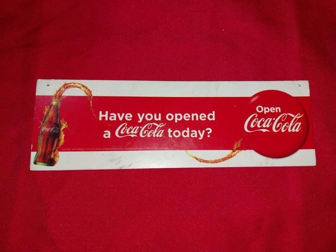 Coca Cola Coke Collectible Store Advertisement Sign Board Ad With Old ...