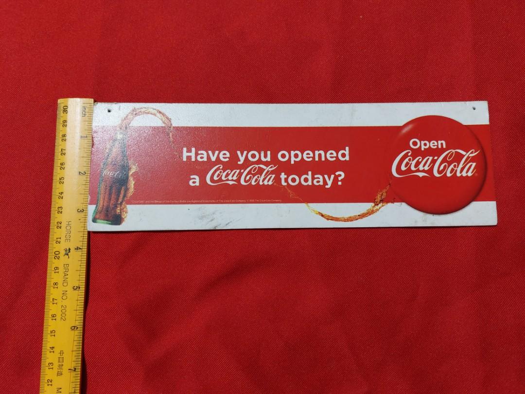 Coca Cola Coke Collectible Store Advertisement Sign Board Ad With Old ...