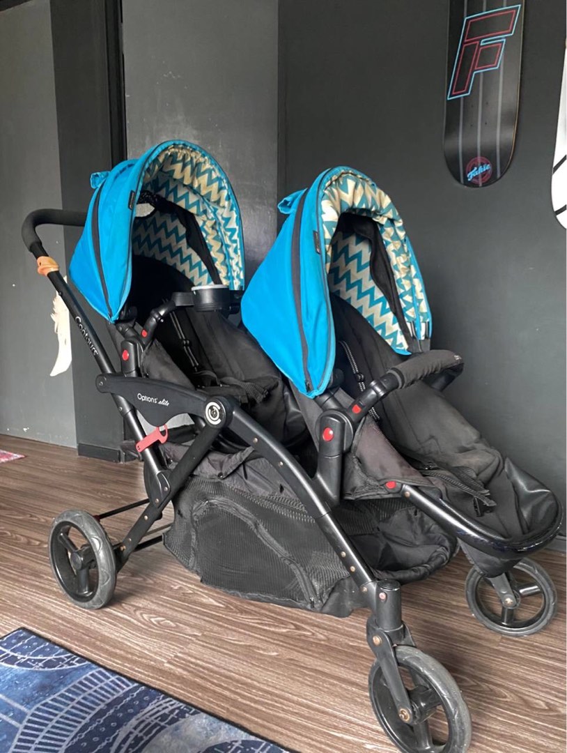 Contours Options Elite Double Stroller, Babies & Kids, Going Out ...