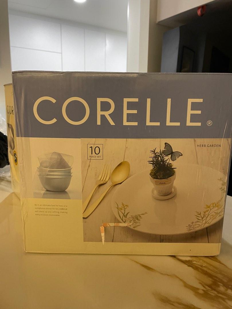 Corelle 10 piece dinner set, Furniture & Home Living, Kitchenware & Tableware, Dinnerware ...