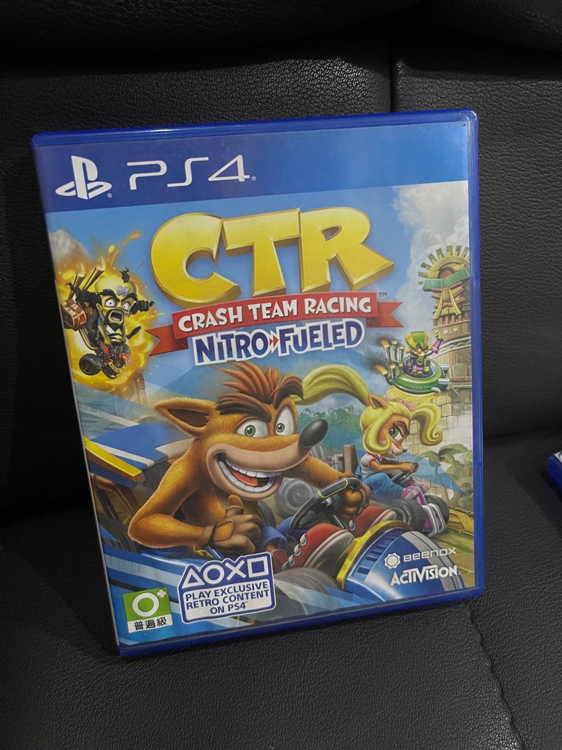 Crash Team Racing PS4 Game, Video Gaming, Video Games, PlayStation on ...