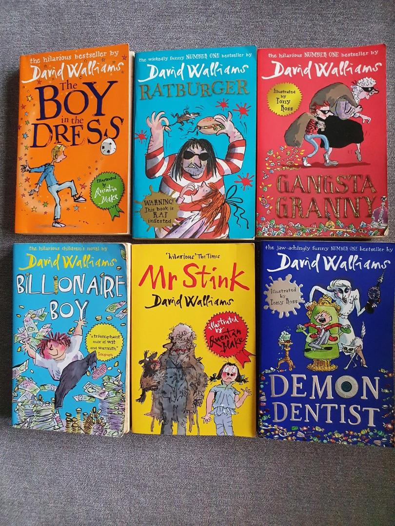 David Walliams Mega book set, Hobbies & Toys, Books & Magazines ...