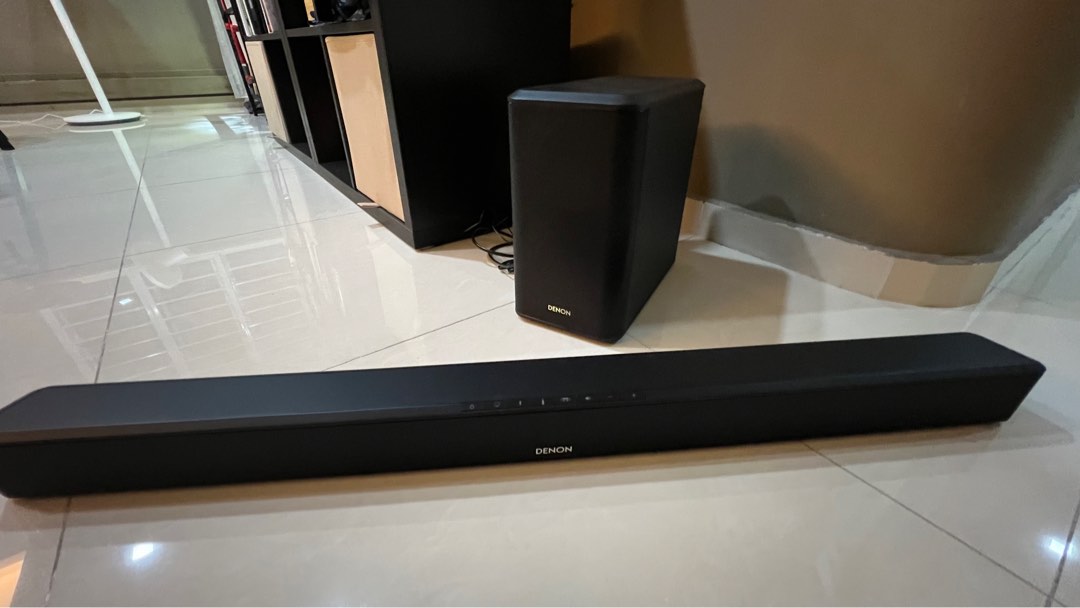 Denon Soundbar and Subwoofer, Audio, Soundbars, Speakers & Amplifiers ...