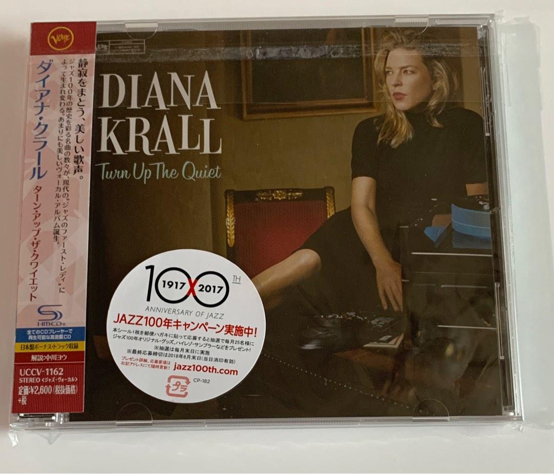 Diana Krall Turn Up The Quiet Made in Japan, 興趣及遊戲, 音樂樂器 & 配件, 音樂與媒體 - CD 及 DVD - Carousell