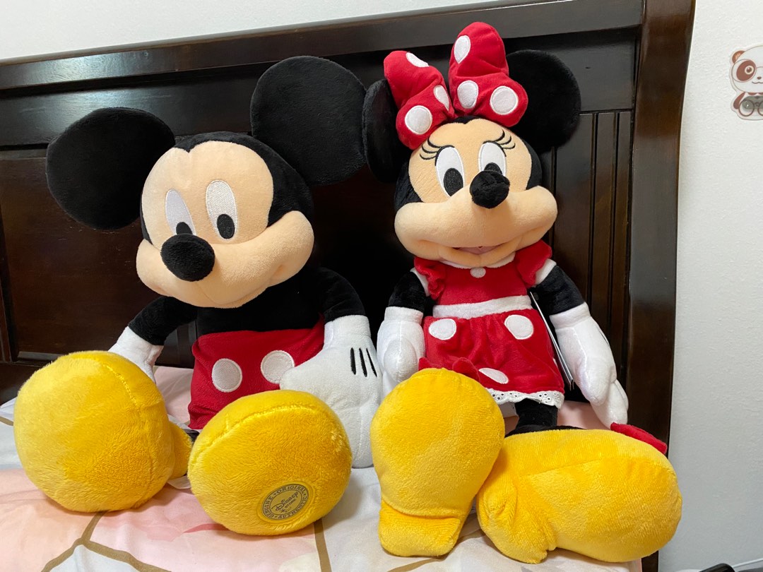 Disneyland Shanghai Mickey Mouse&Minnie Mouse, Hobbies & Toys, Toys & Games on Carousell