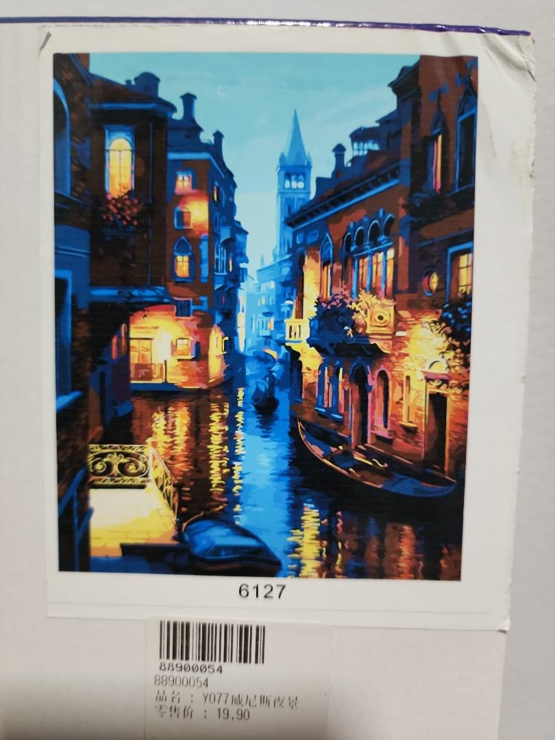 DIY Painting By Color Number Comes With Tools, Hobbies & Toys ...