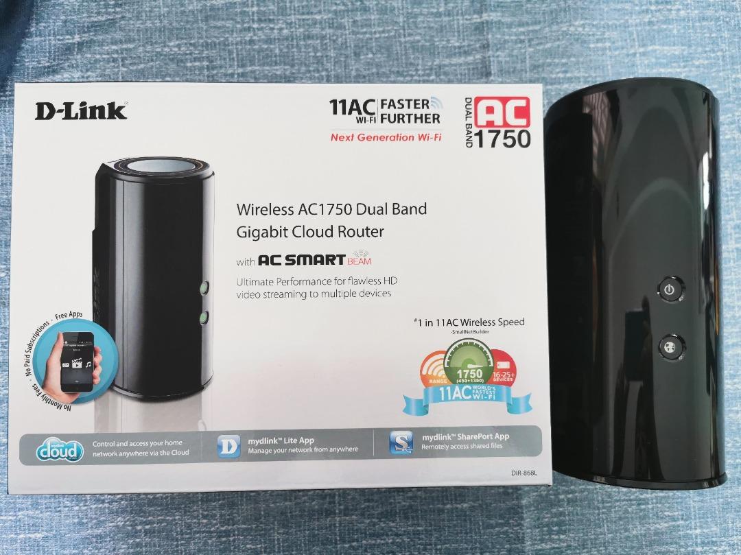 Dlink Dir 868l Router Computers And Tech Parts And Accessories Networking On Carousell