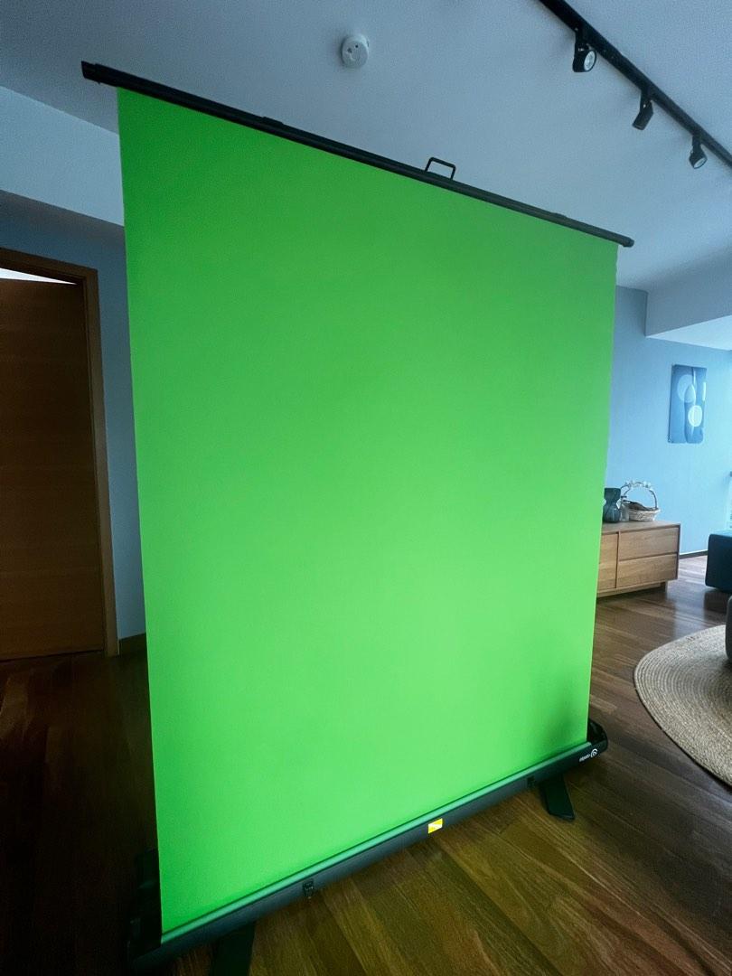 Elgato premium green screen pop up chroma key with stand, Photography ...