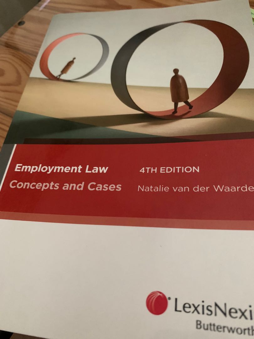 Employment Law/ Workplace Law Textbook, Hobbies & Toys, Books ...