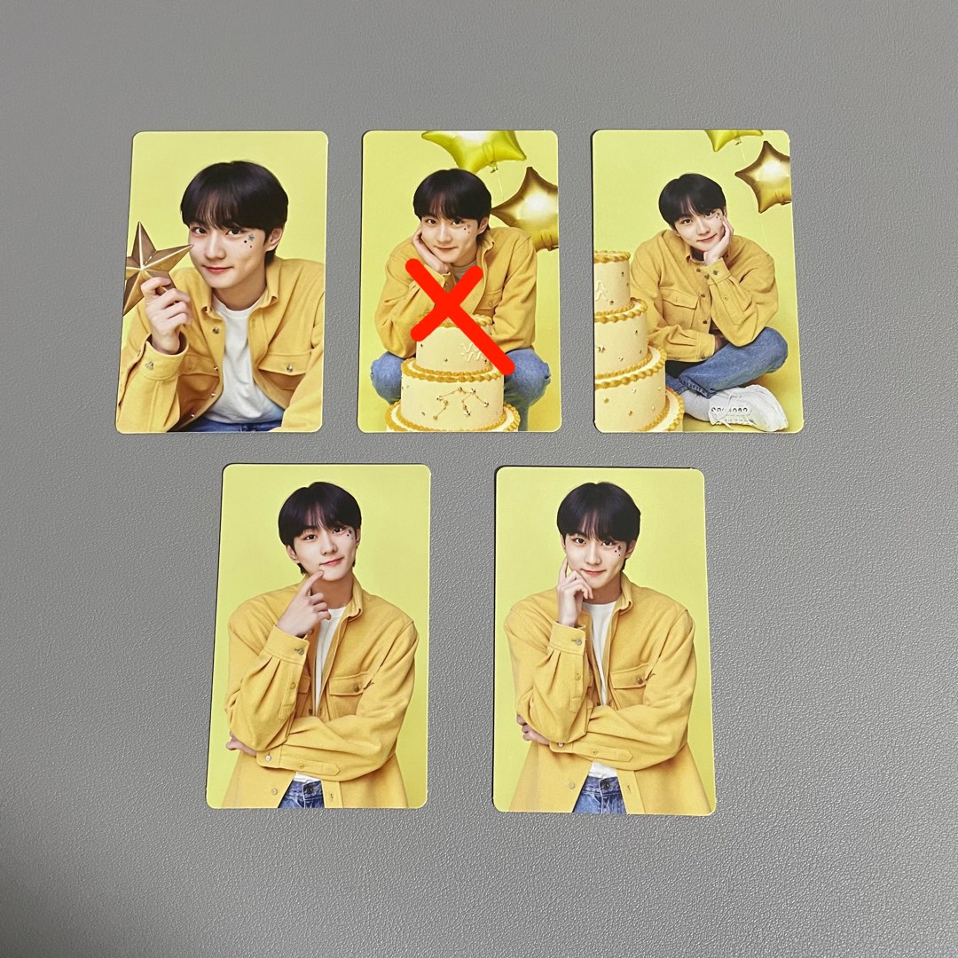 Enhypen Jungwon birthday photocard/pc, Hobbies & Toys, Memorabilia ...