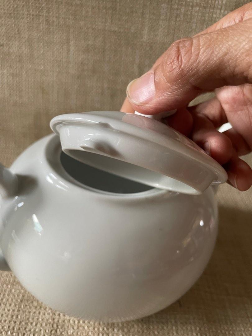Everyday White Porcelain TeApot big, Furniture & Home Living ...