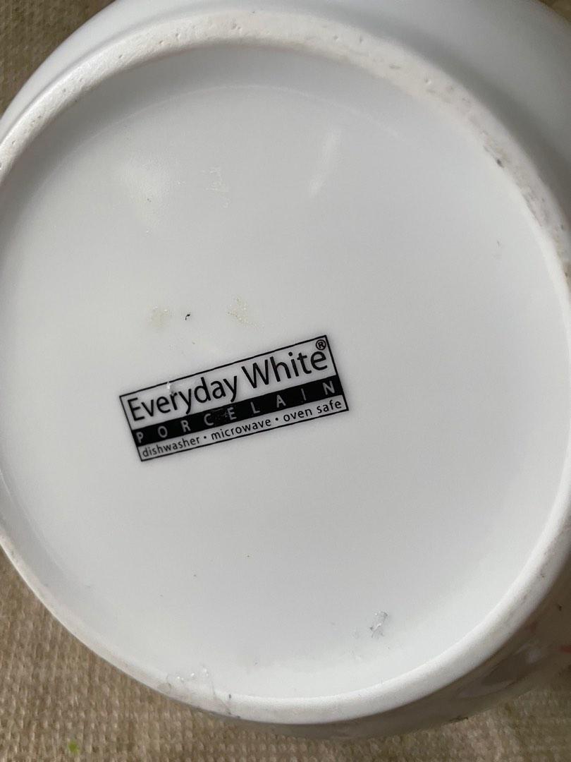 Everyday White Porcelain TeApot big, Furniture & Home Living ...