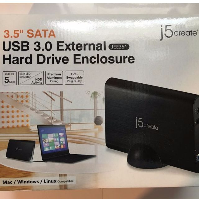 3.5" HDD Enclosure / internal HDD, Computers & Tech, Parts ...