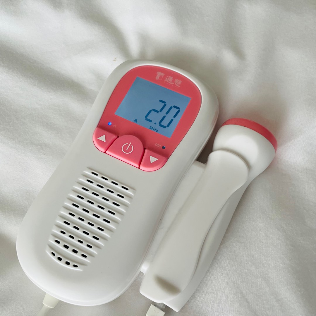 Fetal Doppler Heartbeat Baby Monitor Portable, Babies & Kids, Baby ...