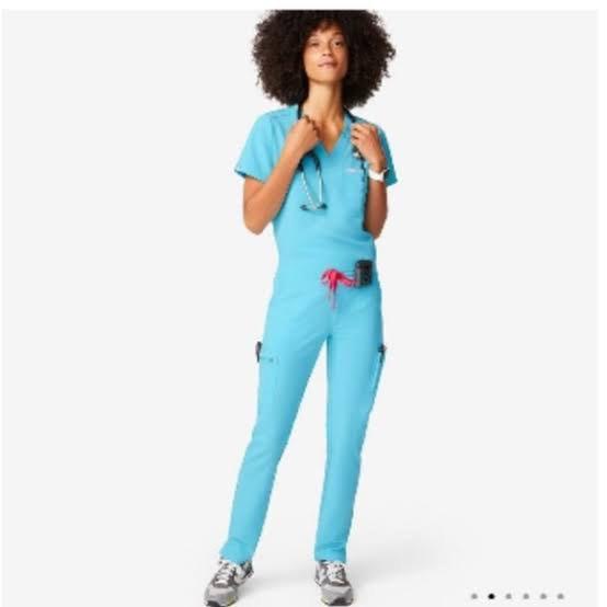 Figs limited edition neon blue, Women's Fashion, Dresses & Sets, Sets ...