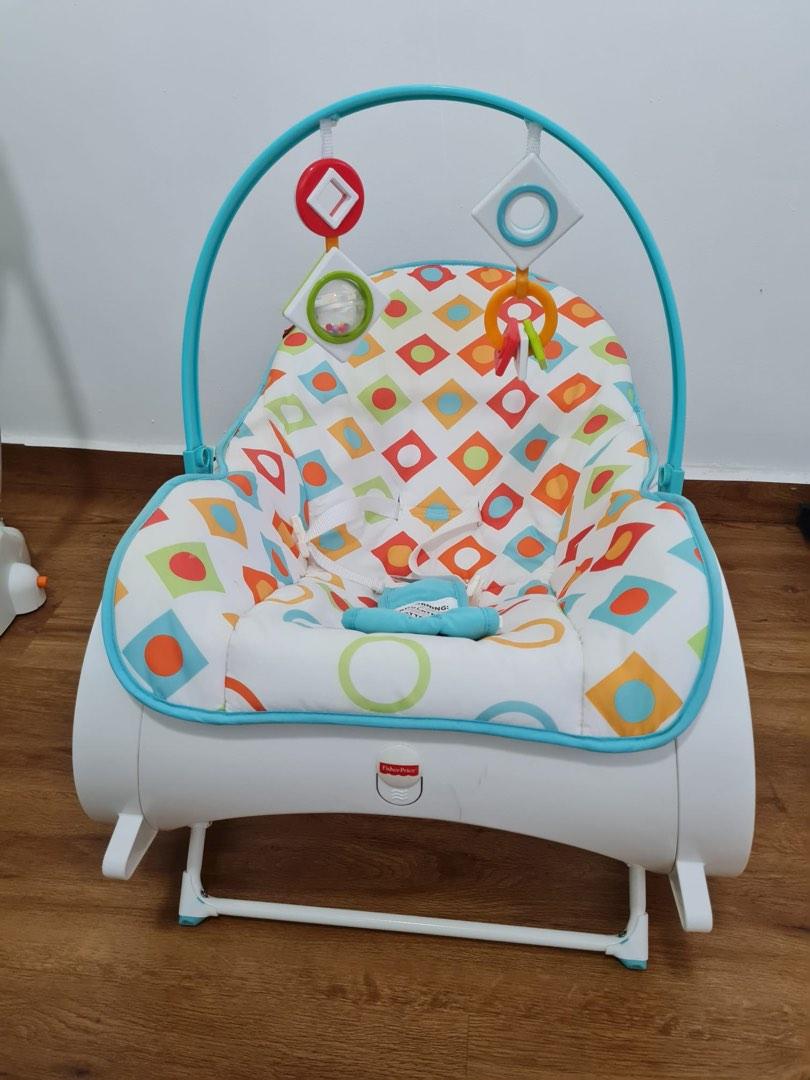 Fisher price rocker, Babies & Kids, Infant Playtime on Carousell