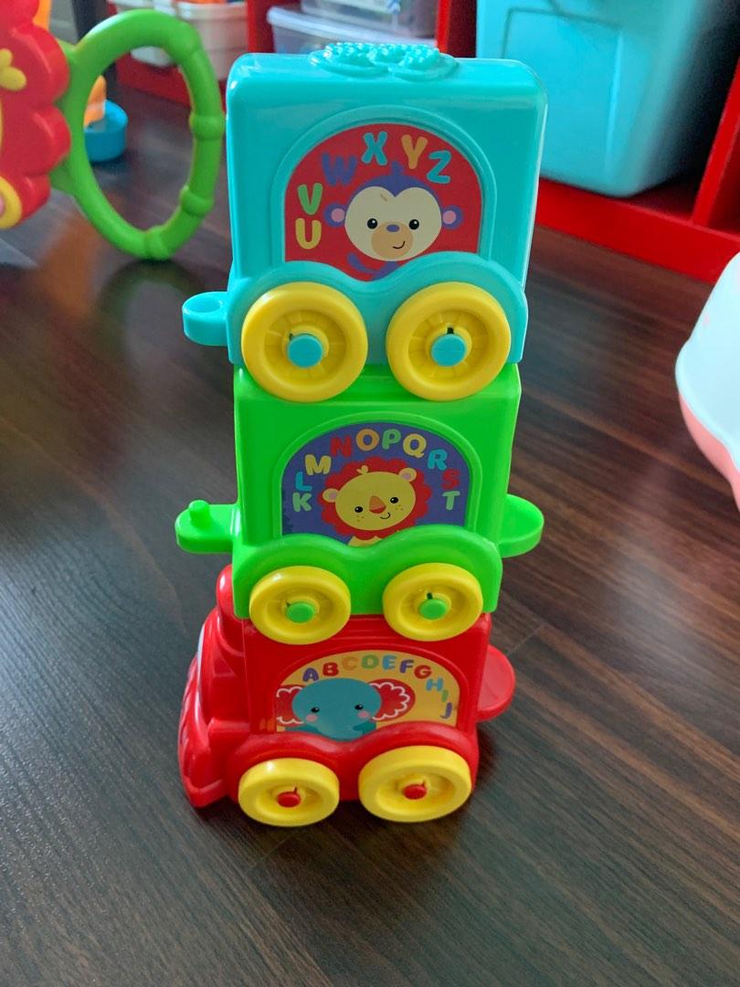 Fisher Price Stack &Roll Choo Choo train, Babies & Kids, Infant ...
