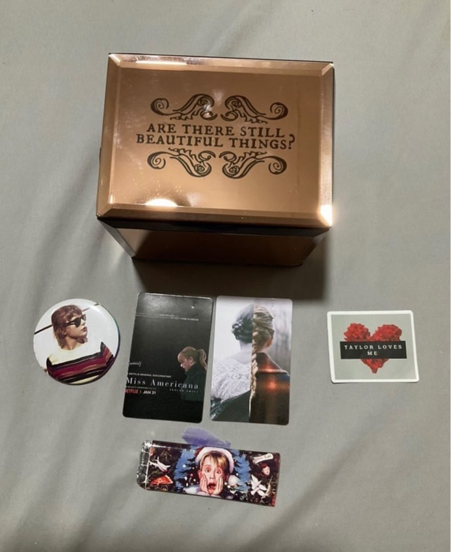 Folklore Rare Keepsake Box Taylor Swift, Hobbies & Toys, Music & Media ...