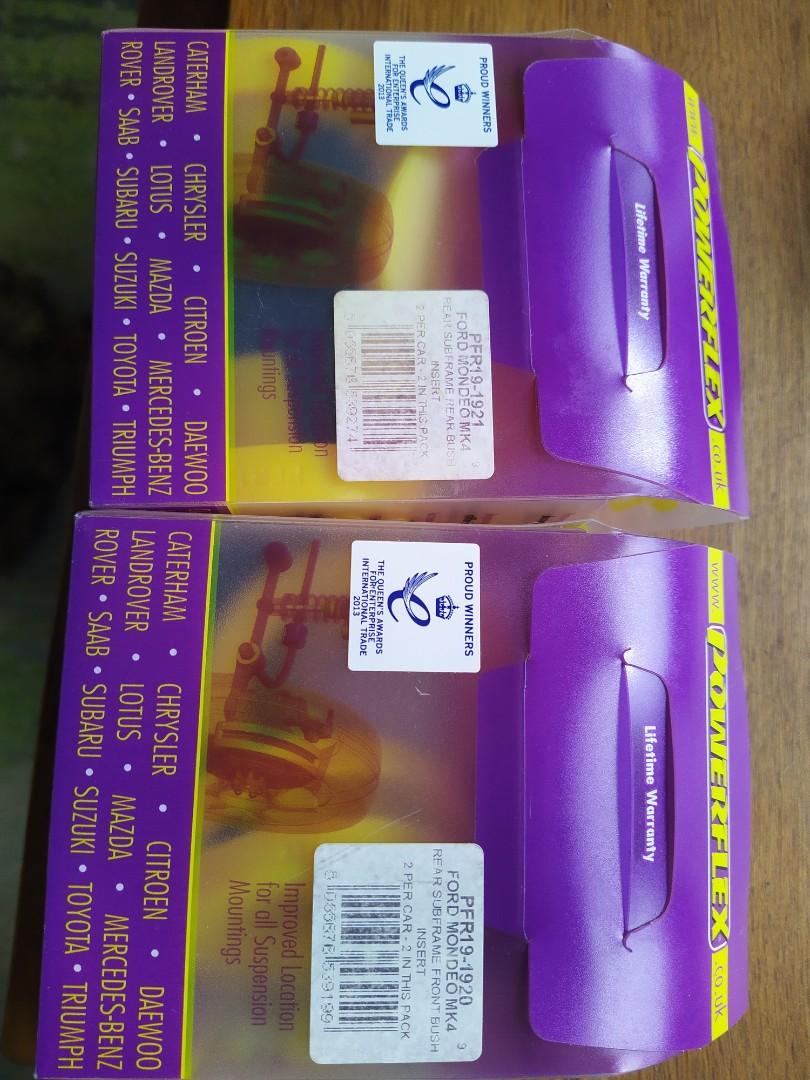 Powerflex Ford Mondeo Mk4 Rear subframe bush inserts, Car Accessories ...