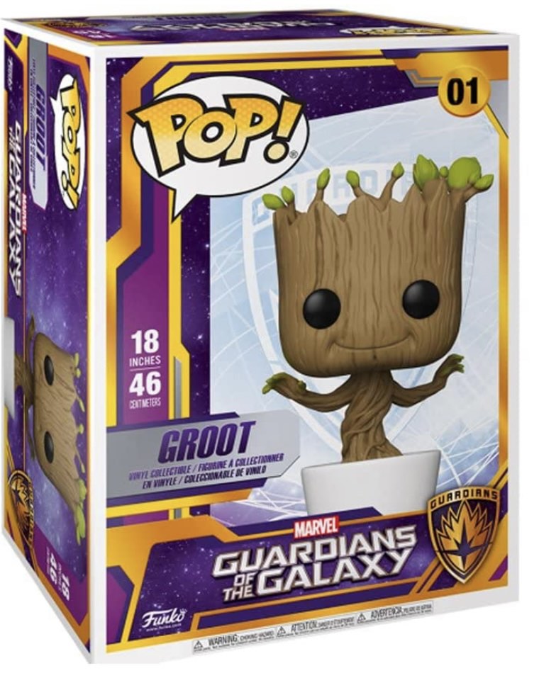 Funko Pop : Groot 18 inch, Hobbies & Toys, Toys & Games on Carousell