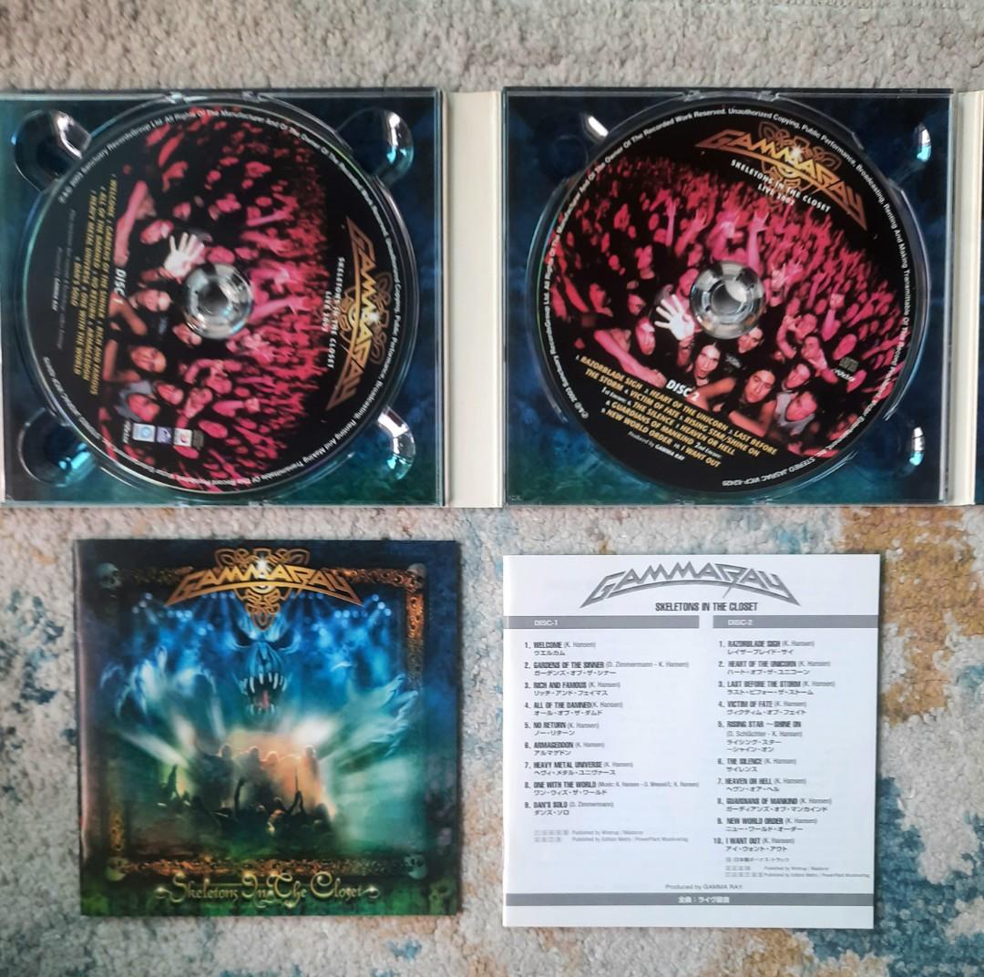 Gamma Ray - Skeletons In The Closet CD, Hobbies & Toys, Music & Media ...