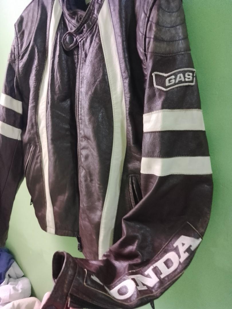 Gas original leather Jacket, Men's Fashion, Coats, Jackets and ...