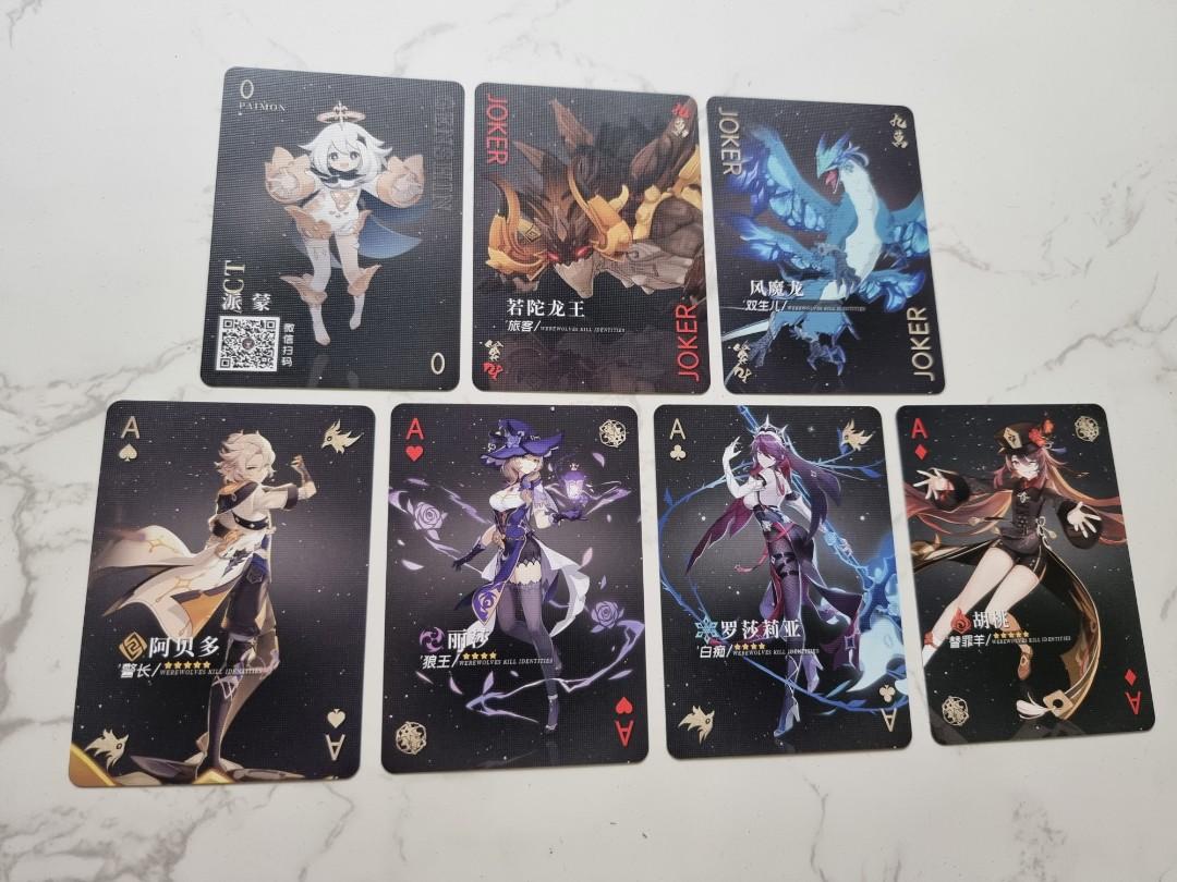 Genshin Impact - Poker cards. BNIB. Last Set., Hobbies & Toys, Toys ...