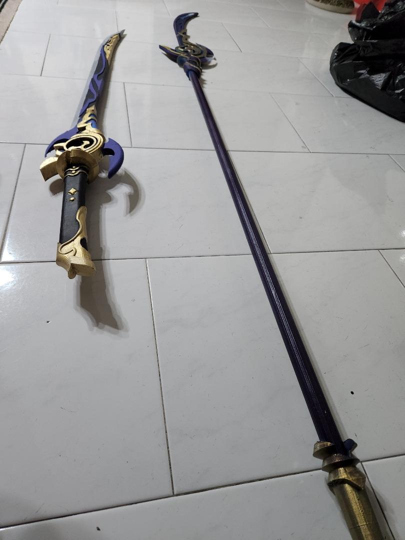 Genshin Impact Cosplay Engulfing Lightning ( made to order ), Hobbies ...