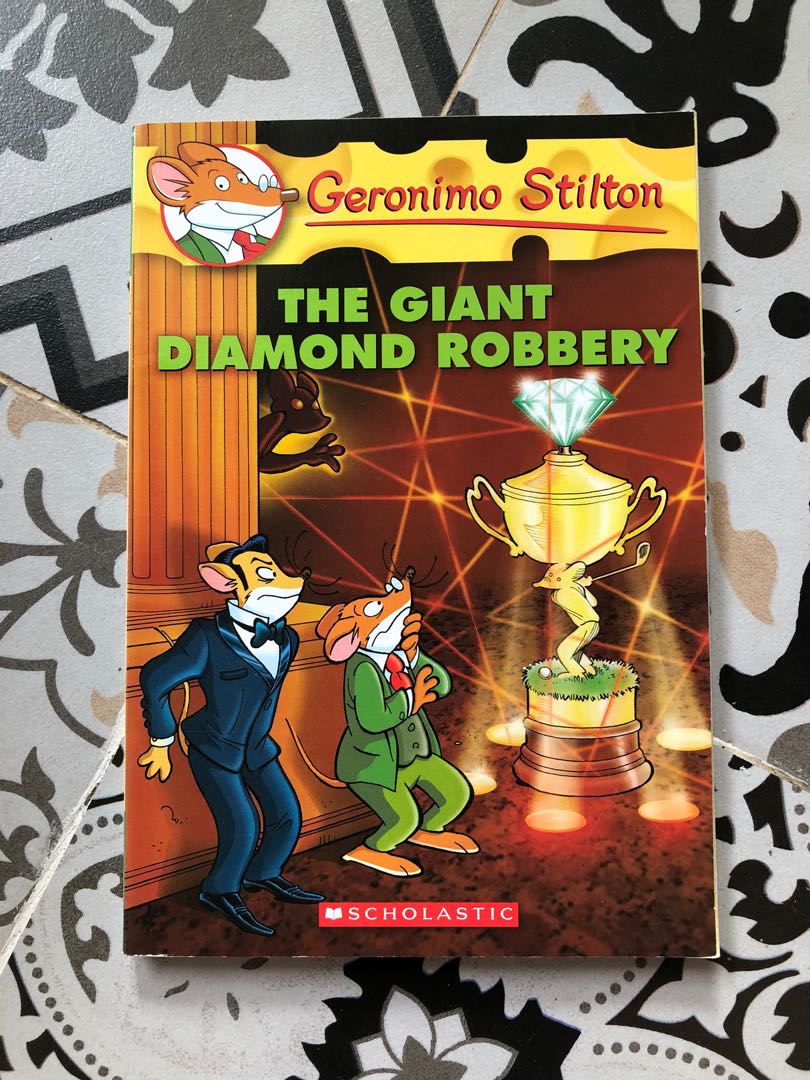 Geronimo Stilton The Giant Diamond Robbery, Hobbies & Toys, Books ...
