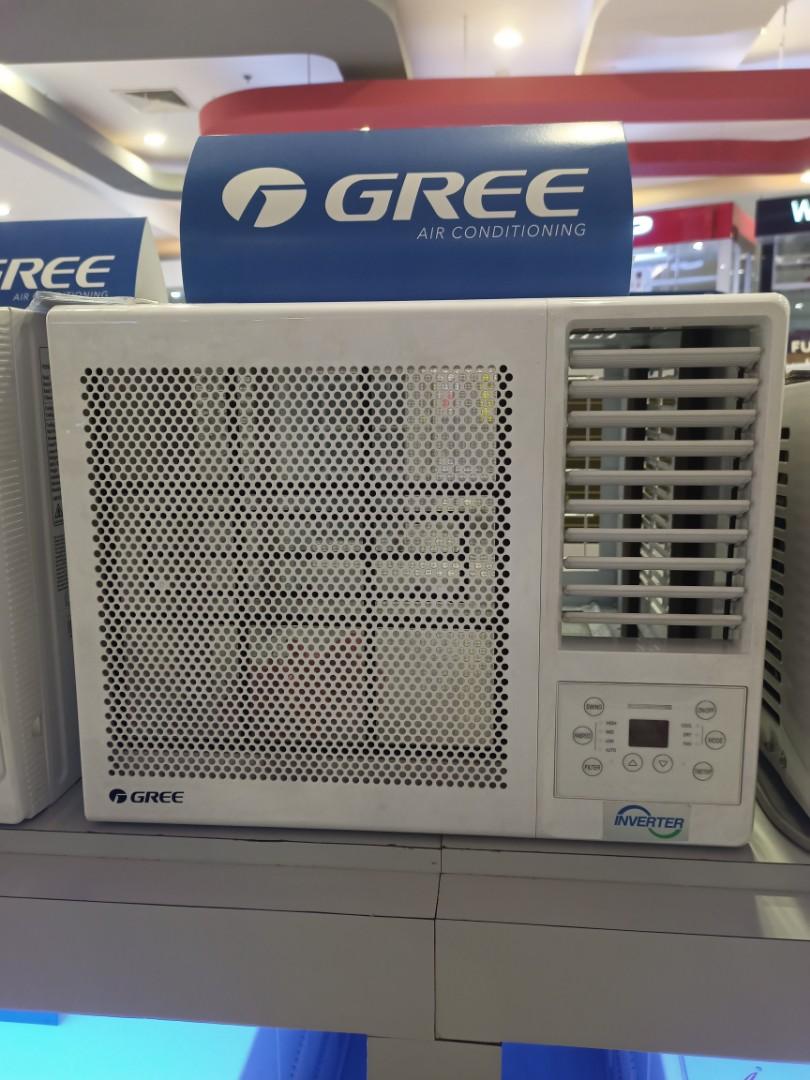 GREE FULL DC INVERTER WINDOW TYPE, TV & Home Appliances, Air ...