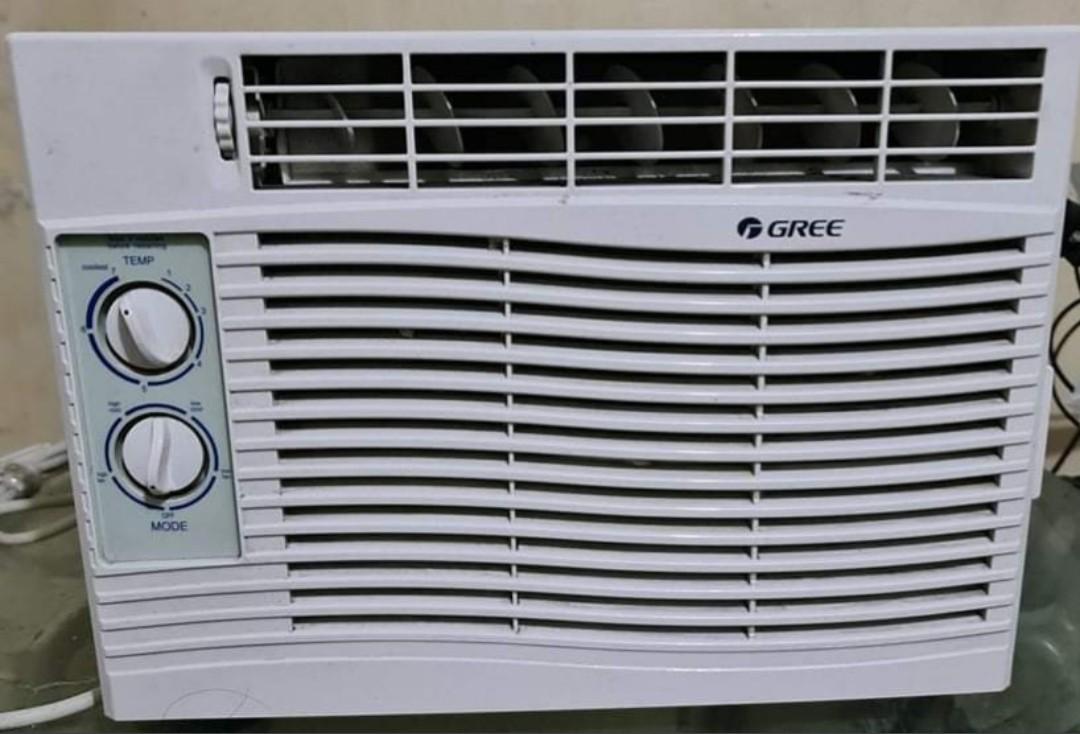 GREE WINDOW TYPE MANUAL, TV & Home Appliances, Air Conditioning and ...