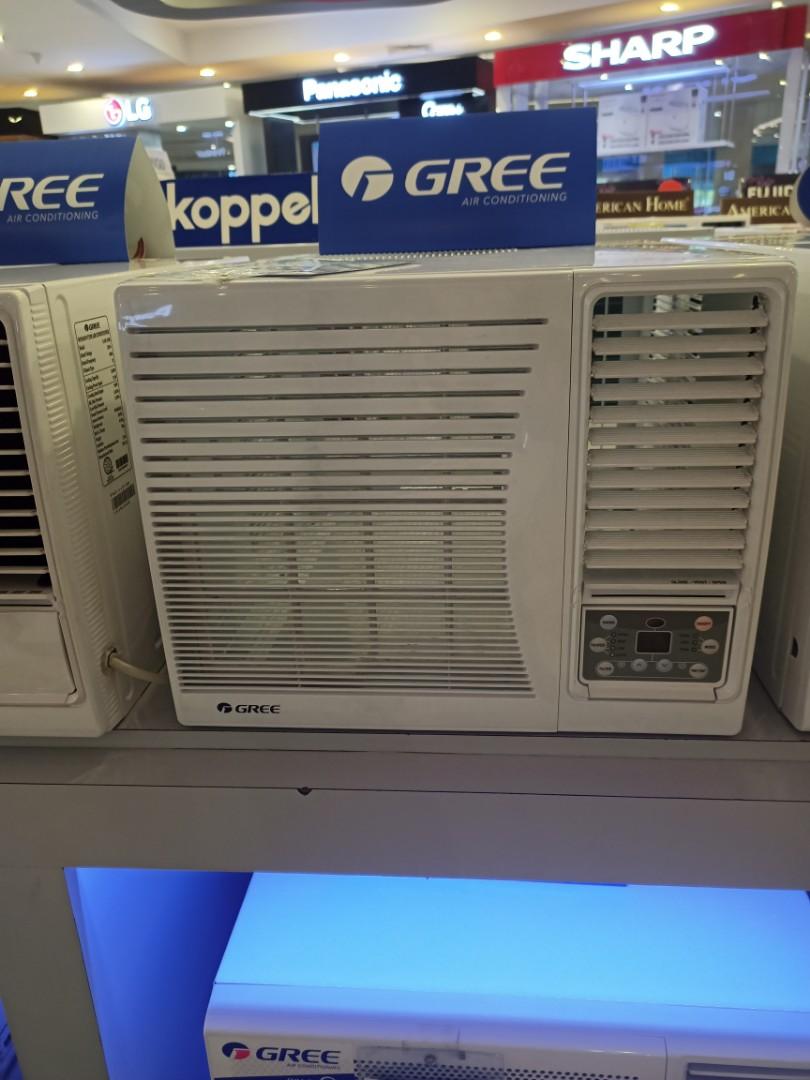 GREE WINDOW TYPE WITH REMOTE, TV & Home Appliances, Air Conditioning ...