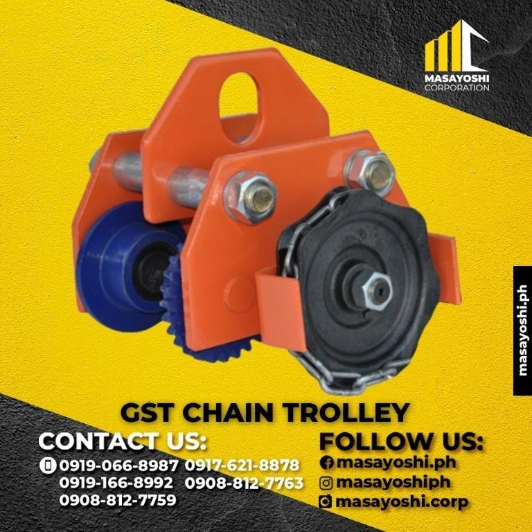 GST Chain Trolley / Manual Trolley / Lifting Equipment, Commercial ...