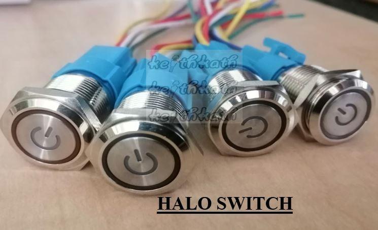 Halo Switch On Off Universal for Motorcycle - Heavy Duty, Motorbikes ...