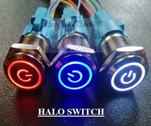 Halo Switch On Off Universal for Motorcycle - Heavy Duty, Motorbikes ...