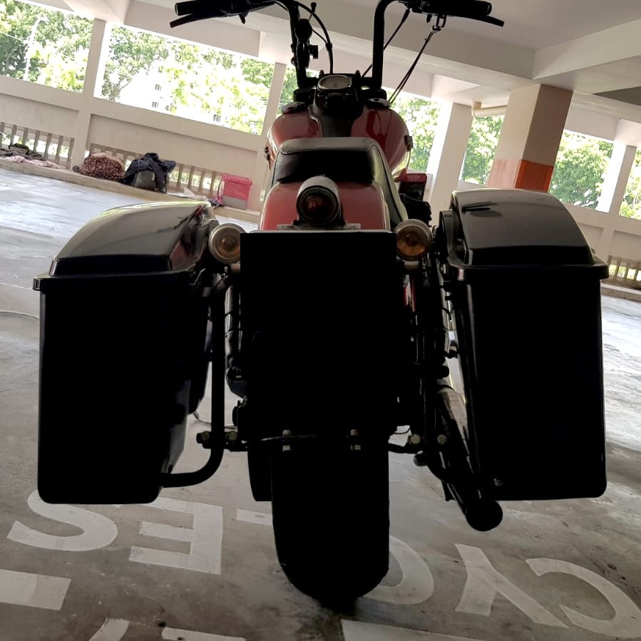 Harley Sidebox, Motorcycles, Motorcycle Accessories on Carousell