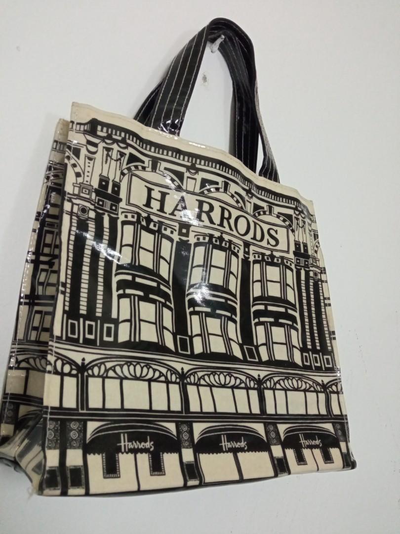 Harrods Tote Bag, Women's Fashion, Bags & Wallets, Tote Bags on Carousell