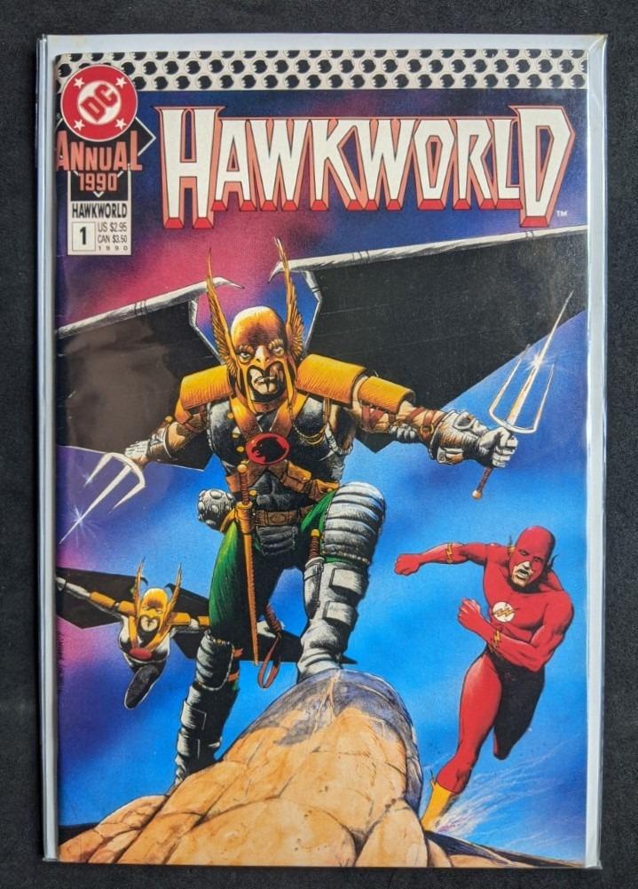 Hawkworld Annual 1 (1990) John Ostrander, Hobbies & Toys, Books ...