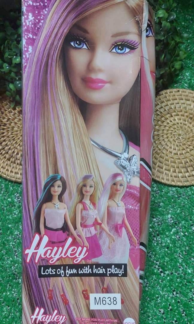 Hayley Long Haired Doll with Hair Brush Doll Toy, Hobbies & Toys, Toys ...