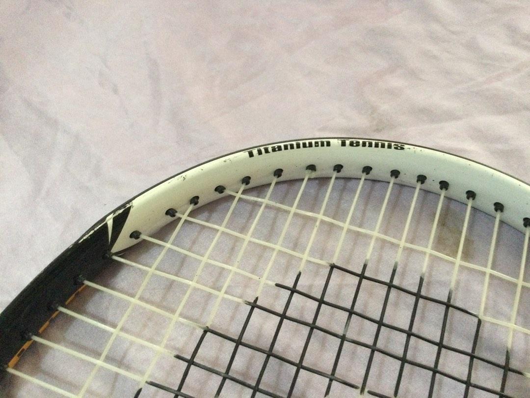 HEAD TOUR PRO TITANIUM TENNIS RACKET 4 1/4 WITH CASE , Sports Equipment ...