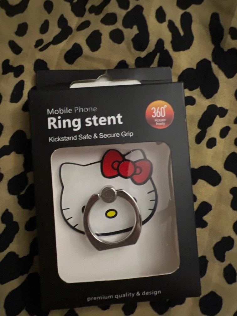 Hello kitty Hp ring stent, Mobile Phones & Gadgets, Mobile & Gadget ...