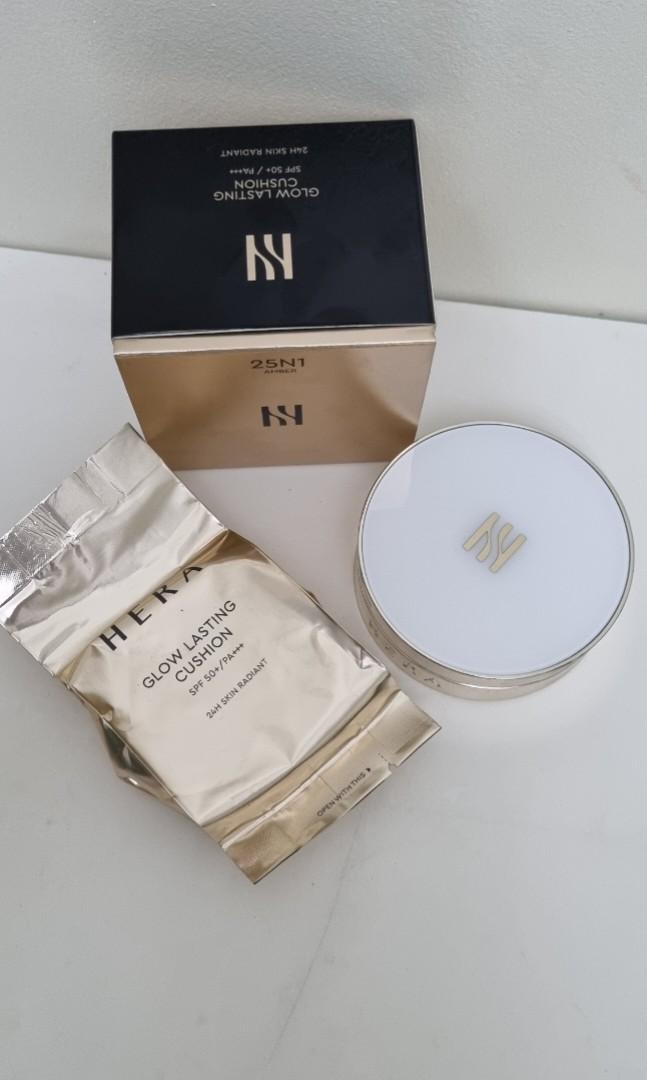 HERA Glow Lasting Cushion SPF50+/PA+++, Beauty & Personal Care, Face ...