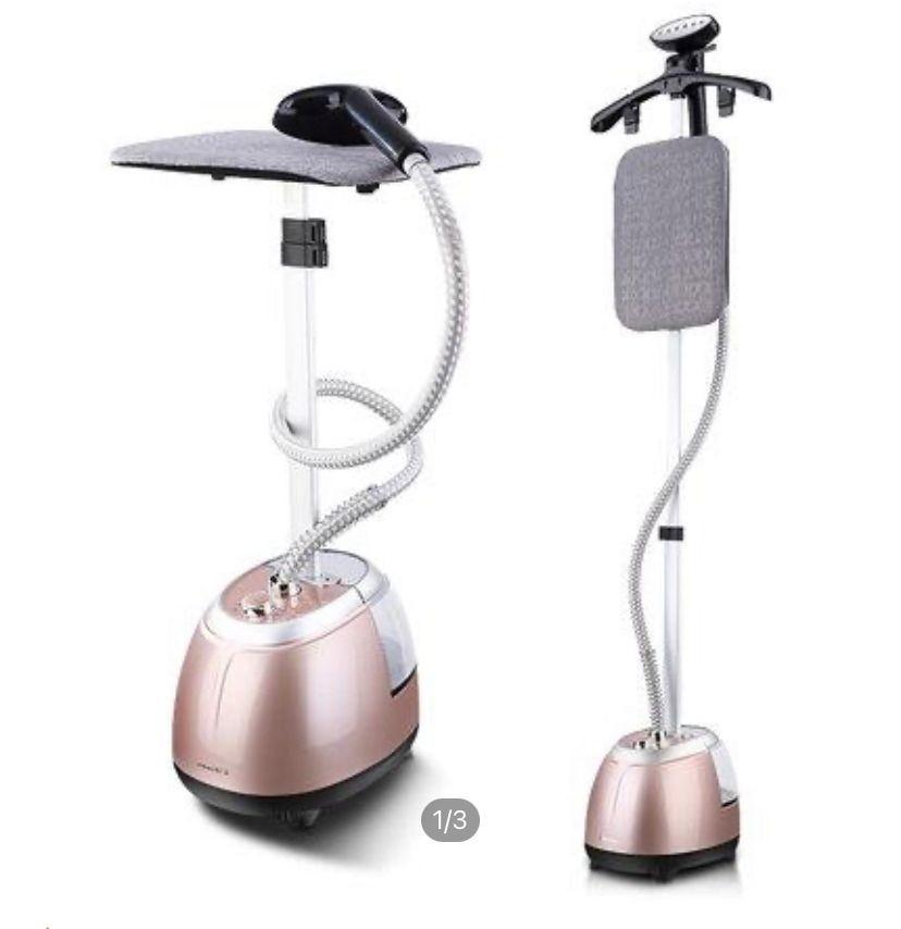 High power garment steamer cloth steaming iron with ironing board ...