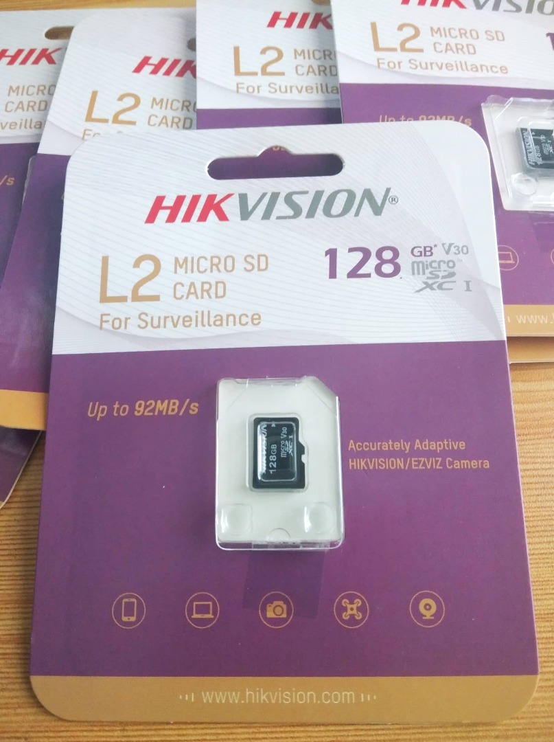 Hikvision MicroSD L2 128gb, Computers & Tech, Parts & Accessories ...