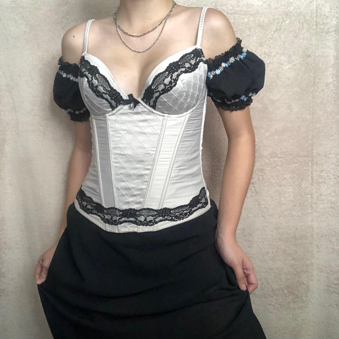 H&M Corset, Women's Fashion, Tops, Others Tops on Carousell